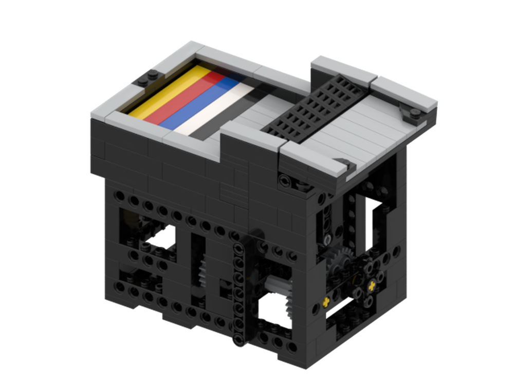 Lego Moc Nw Single Seller Stepper Shared Power Simple And Shorter By Andybell Rebrickable