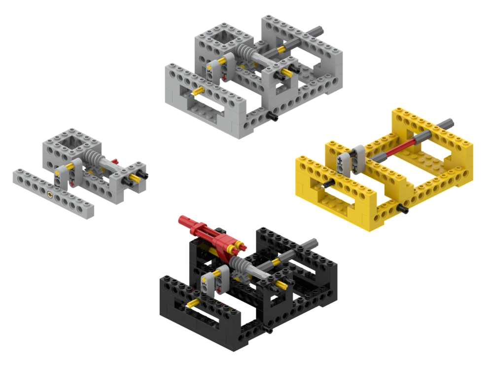 Lego Moc Nw Single Seller Stepper Shared Power Simple And Shorter By