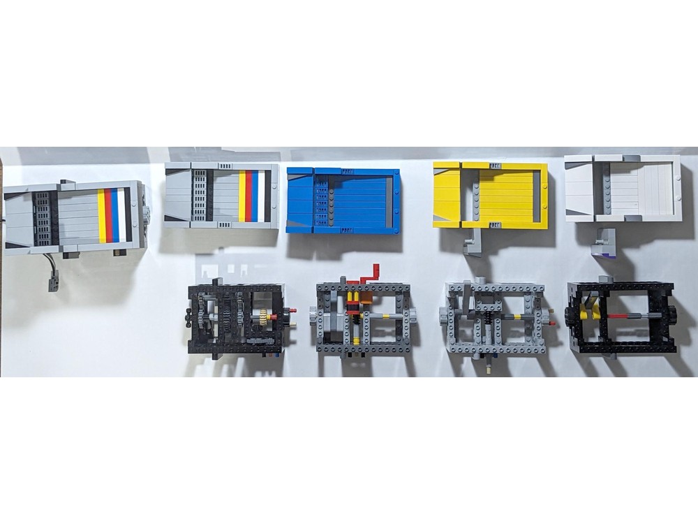 Lego Moc Nw Single Seller Stepper Shared Power Simple And Shorter By