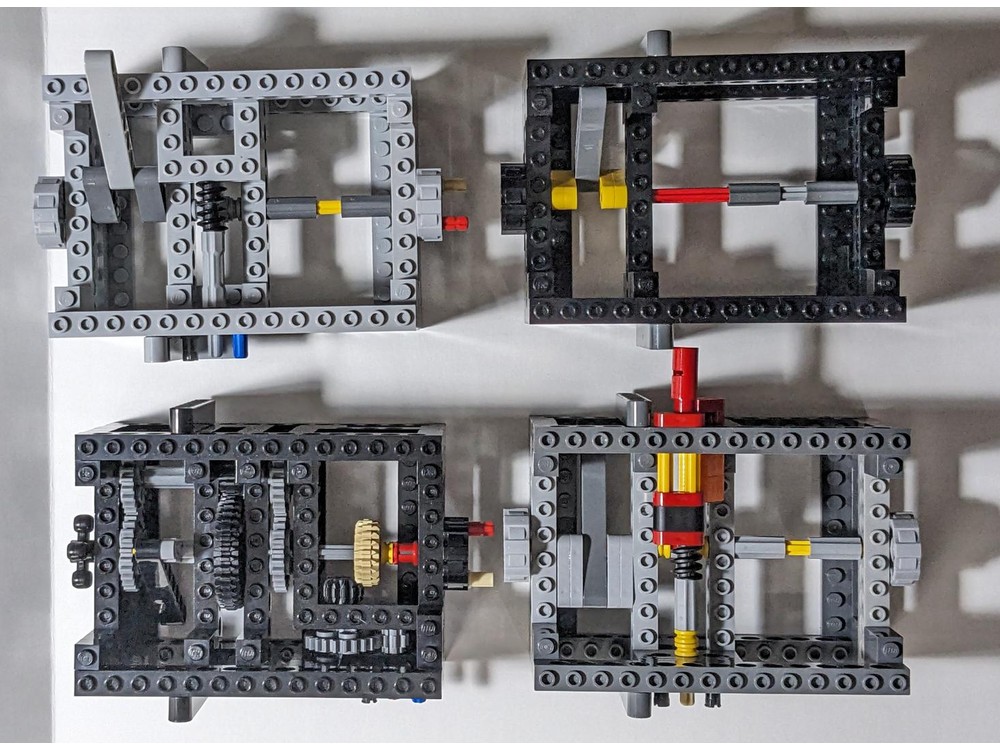 Lego Moc Nw Single Seller Stepper Shared Power Simple And Shorter By