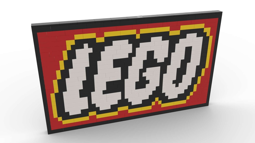 LEGO MOC LEGO Logo by lacrymologyst | Rebrickable - Build with LEGO