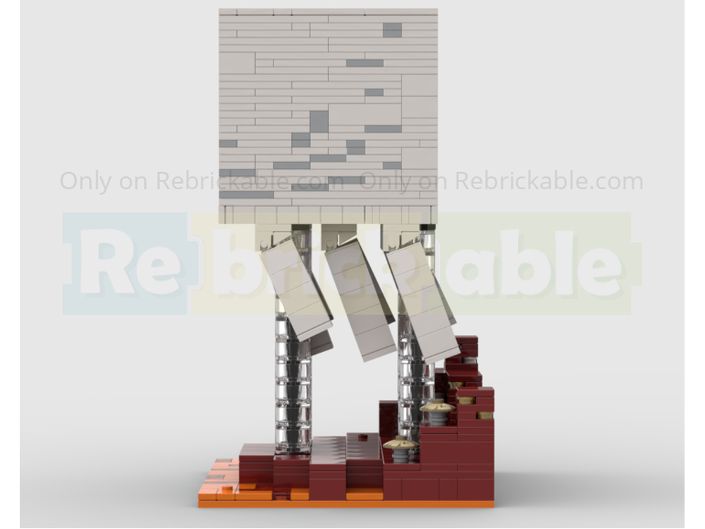 LEGO MOC-156858 Displayable Ghast by mattysbrix | Rebrickable - Build ...
