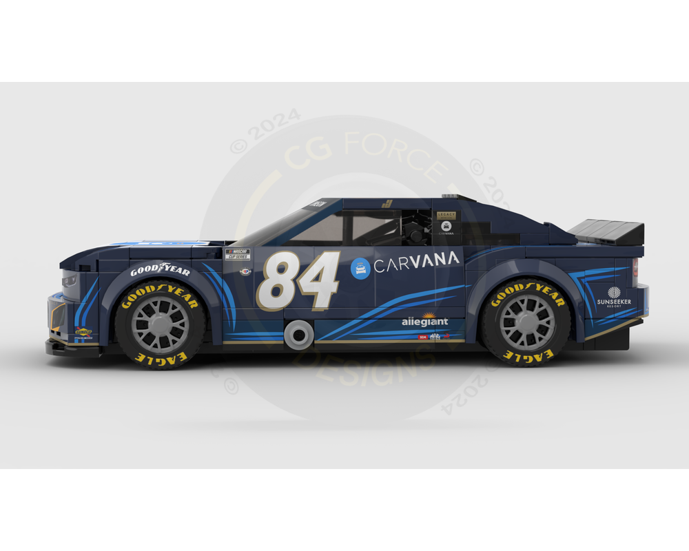 Lego Moc Nascar 2023 Lmc Johnson By Cgforcedesigns Rebrickable