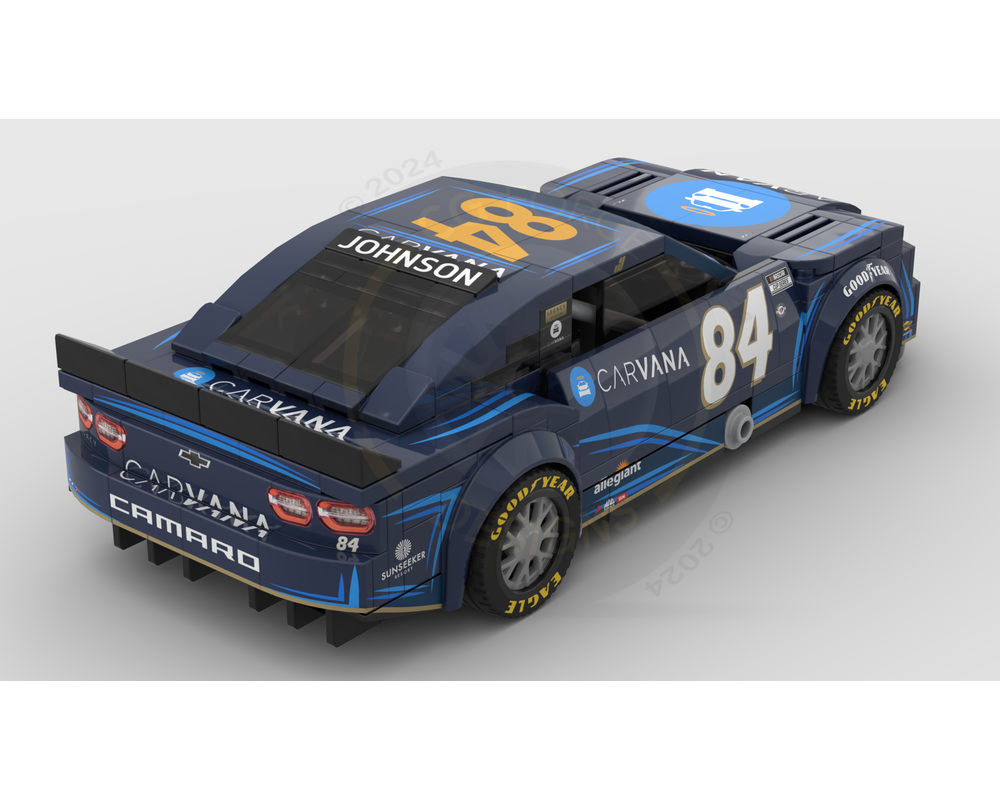 Lego Moc Nascar 2023 Lmc Johnson By Cgforcedesigns Rebrickable