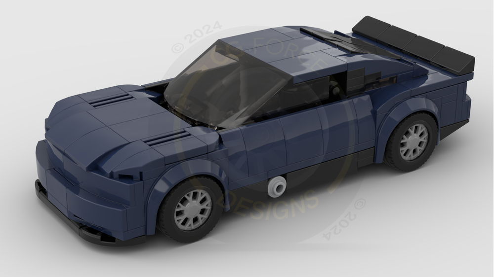Lego Moc Nascar 2023 Lmc Johnson By Cgforcedesigns Rebrickable