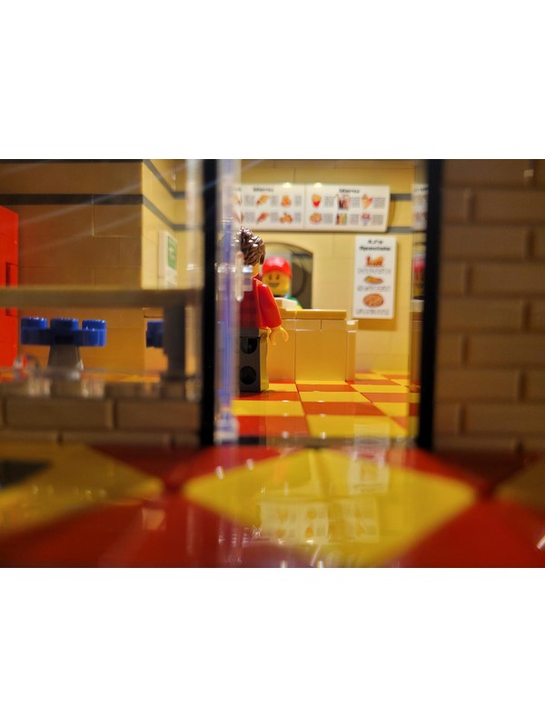 LEGO MOC Modular Takeaway and Apartments by Mandy Nicholls ...