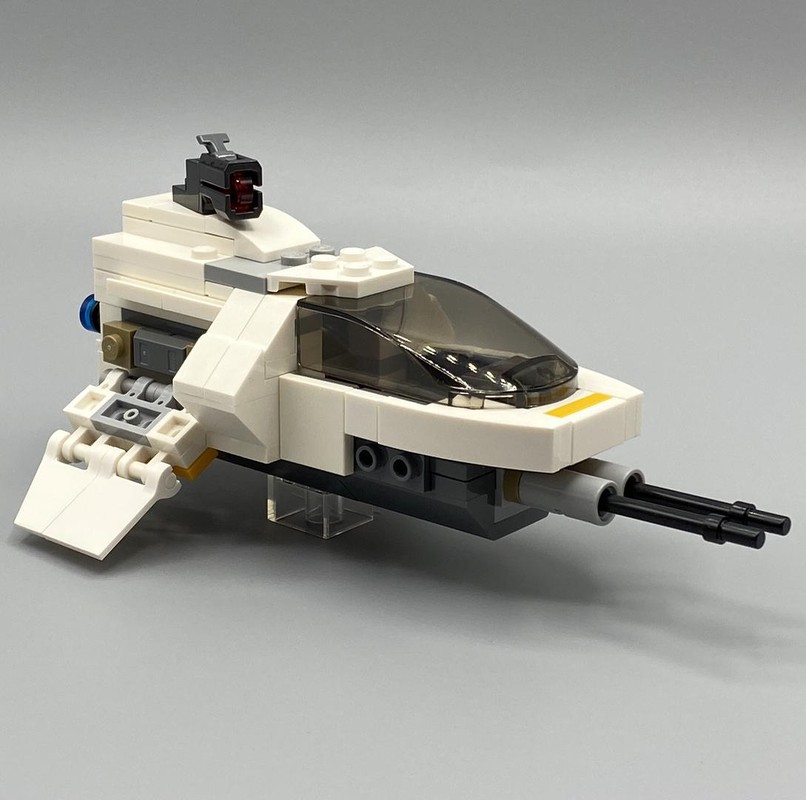 Lego Moc Midi Scale Phantom I Compatible With Set 75357 Ghost