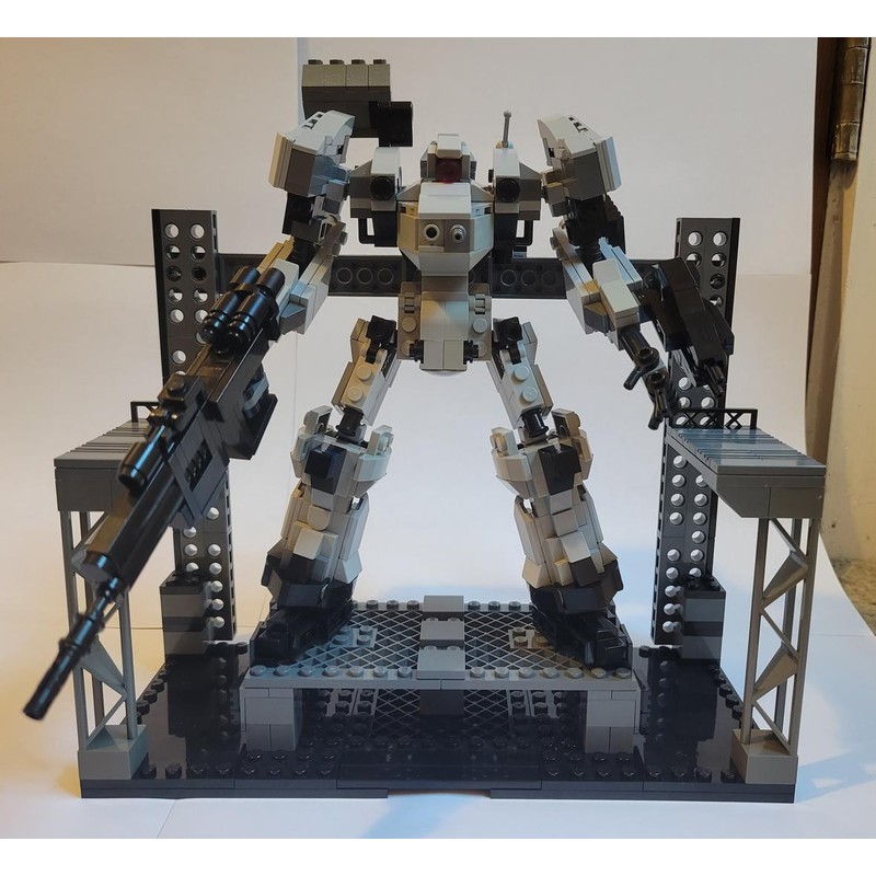LEGO MOC Armored Core 621 "Raven" by biggest_jr | Rebrickable - Build ...
