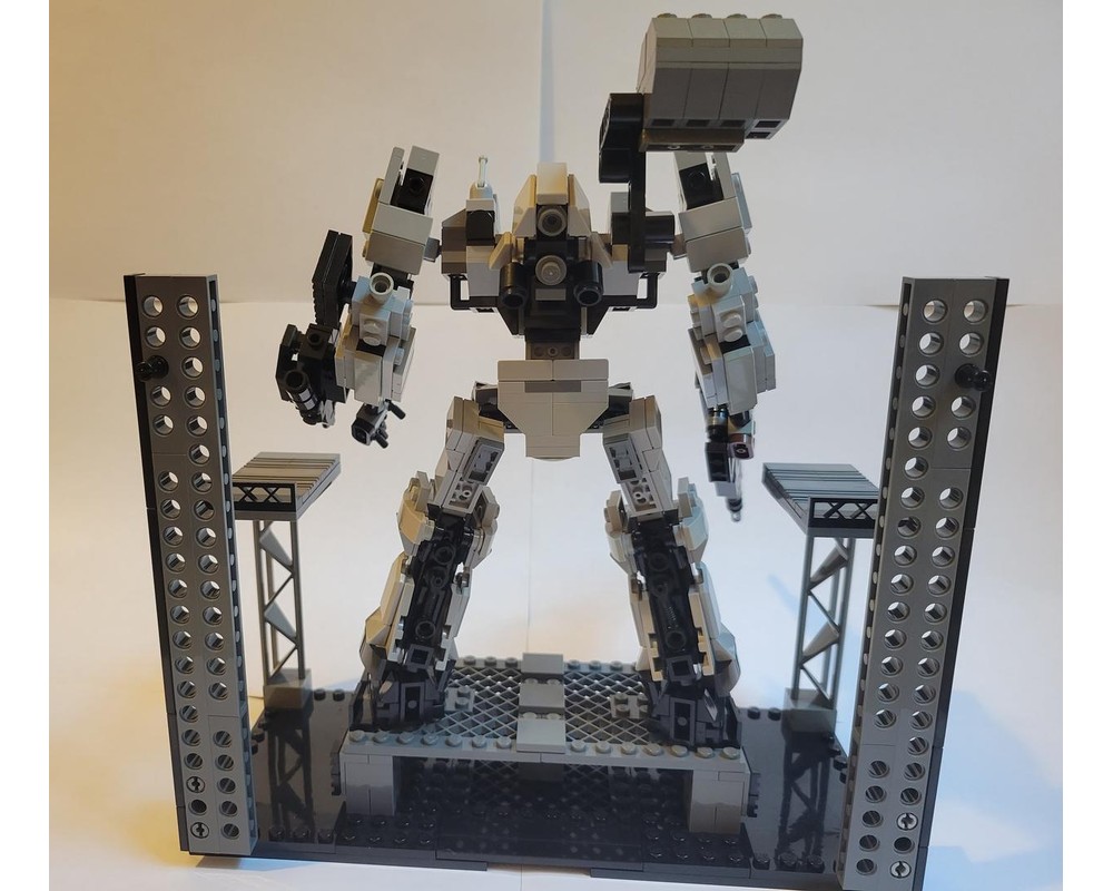 LEGO MOC Armored Core 621 "Raven" by biggest_jr | Rebrickable - Build ...