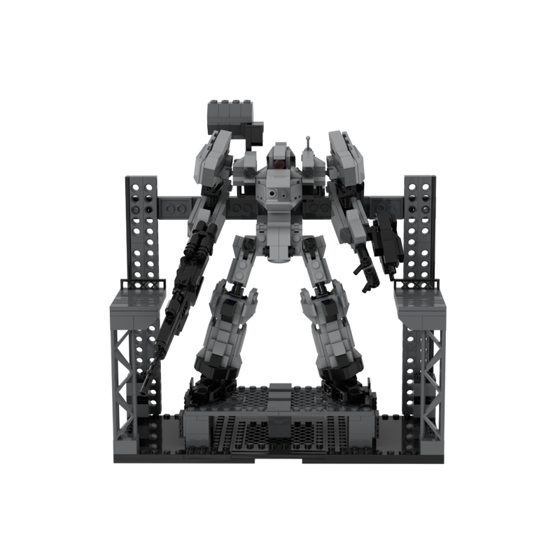 LEGO MOC Armored Core 621 "Raven" by biggest_jr | Rebrickable - Build ...