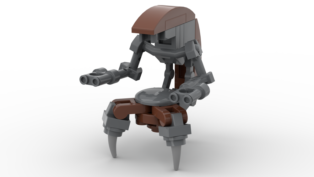 LEGO MOC-156890 Droideka Destroyer Droid Minifig Scale by DBricksLegion ...