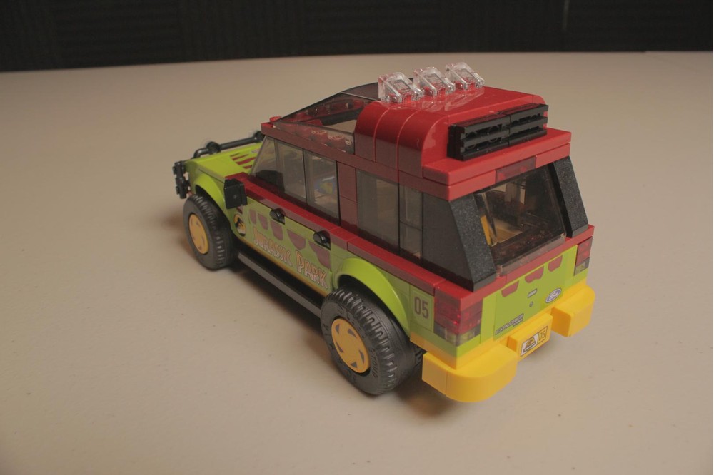 Lego Moc Jurassic Park Ford Explorer Tour Vehicle By Donutfilms