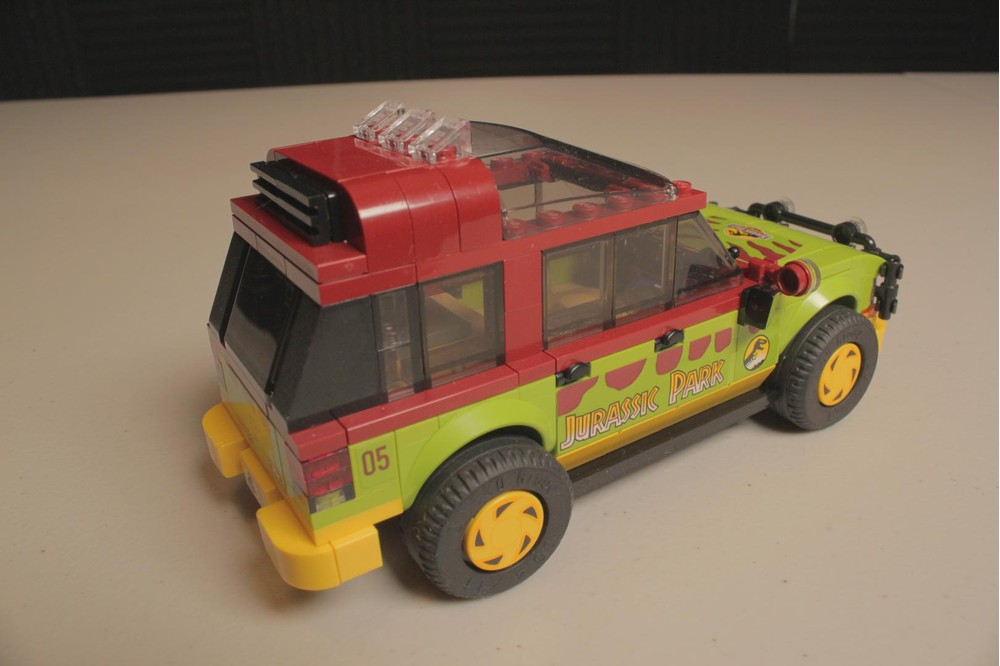 LEGO MOC-156898 Jurassic Park Ford Explorer Tour Vehicle by DonutFilms ...