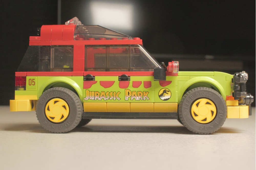 Lego Moc Jurassic Park Ford Explorer Tour Vehicle By Donutfilms