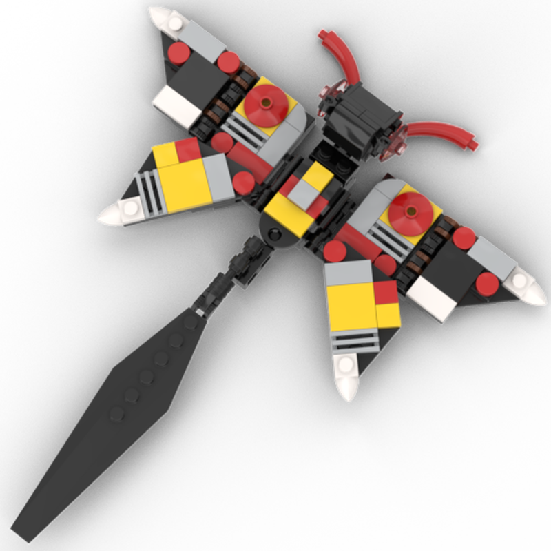 LEGO MOC De-bend-able Butterfly by Space_Steave | Rebrickable - Build ...