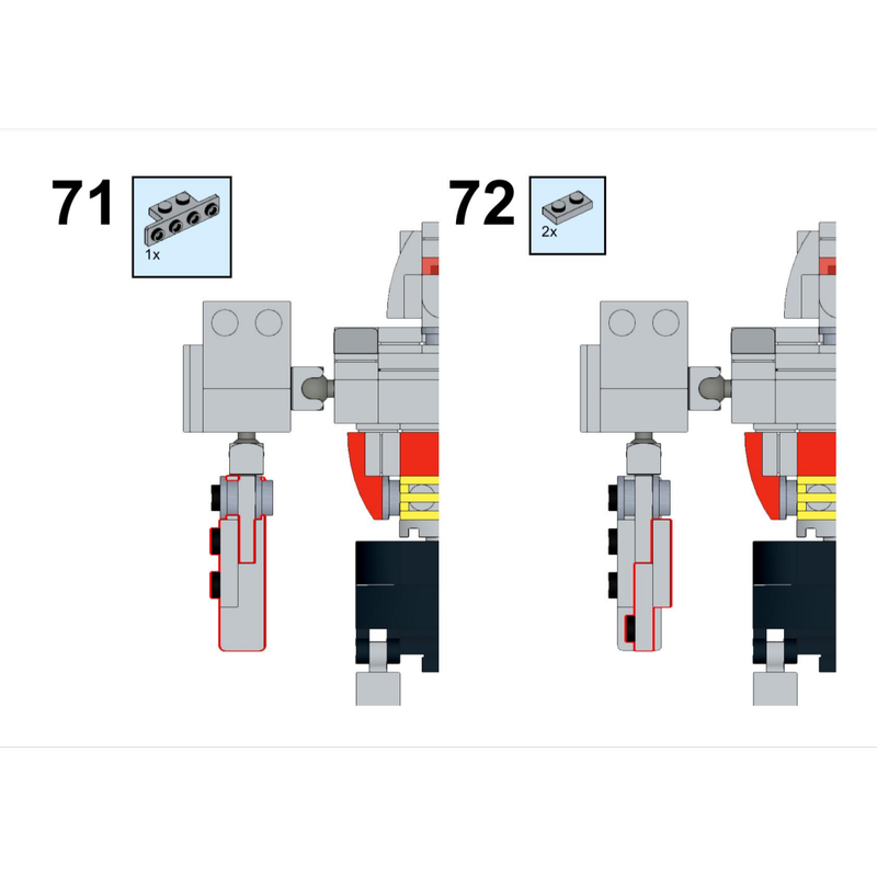 LEGO MOC G1 Megatron by SandWard | Rebrickable - Build with LEGO