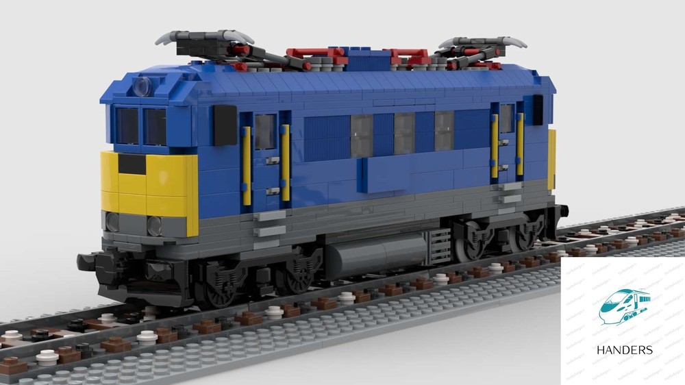 LEGO MOC Magyar V43 Series Locomotive by Handers | Rebrickable - Build ...