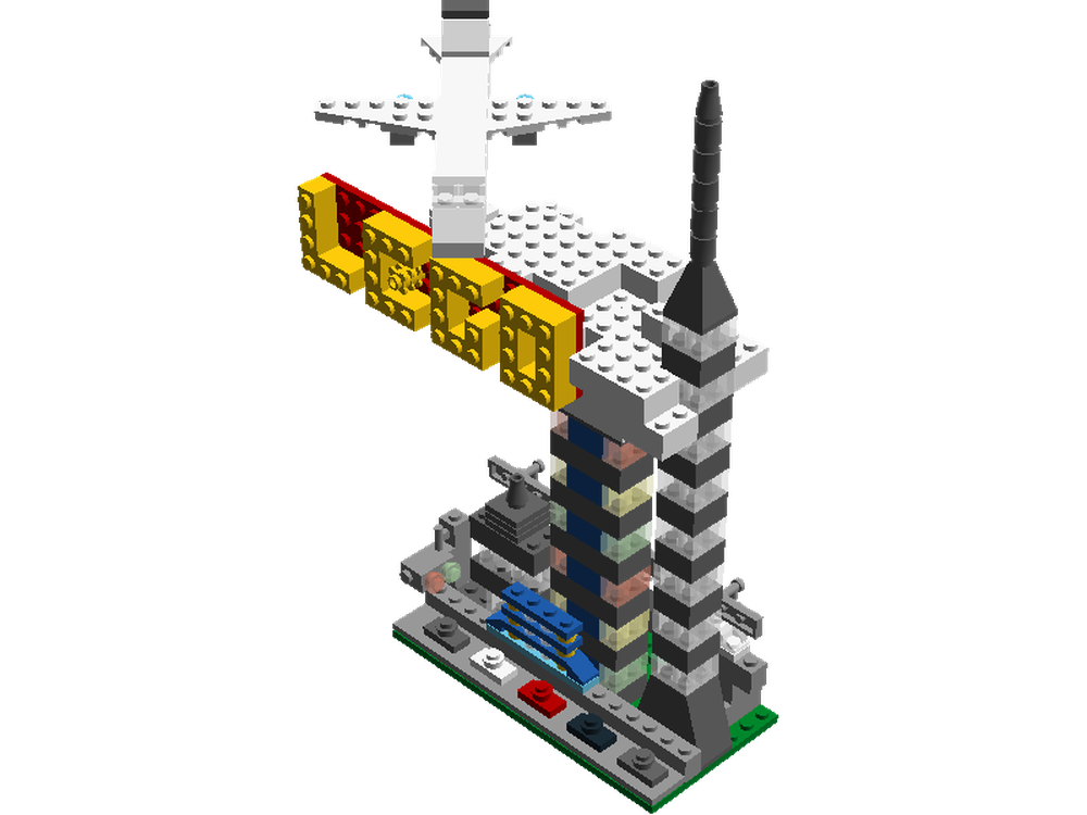 LEGO MOC Mini Lego Headquarters by Haifeng | Rebrickable - Build with LEGO