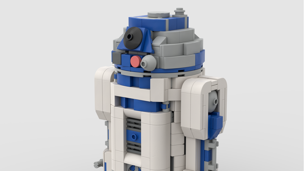 LEGO MOC R2-D2 by Blockwise | Rebrickable - Build with LEGO