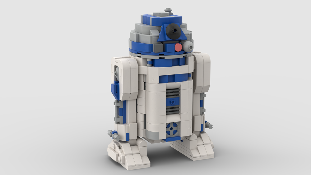 LEGO MOC R2-D2 by Blockwise | Rebrickable - Build with LEGO