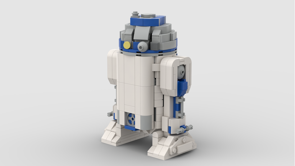 LEGO MOC R2-D2 by Blockwise | Rebrickable - Build with LEGO