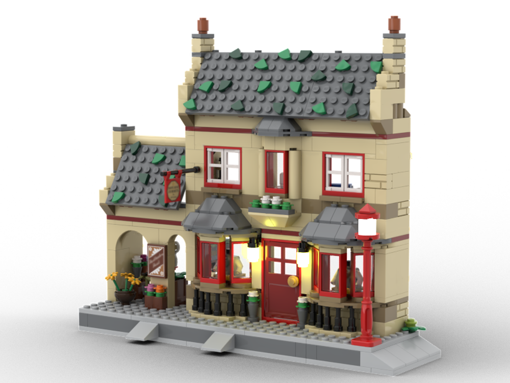 LEGO MOC Hogsmeade Station Extension - Dispe Ding HC Hoists by JD Bricks | Rebrickable - Build ...