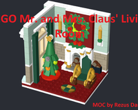 LEGO Set 40489-1 Mr. and Mrs. Claus' Living Room (2021 Seasonal ...