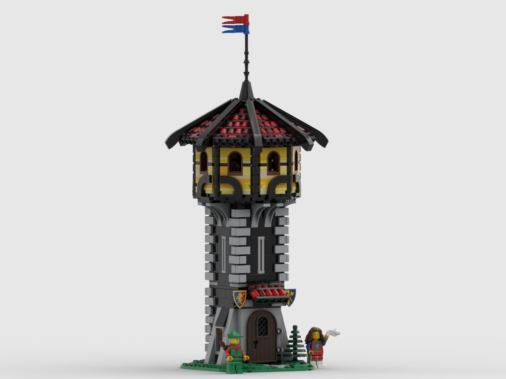 LEGO MOC The Black Tower by irabricks | Rebrickable - Build with LEGO
