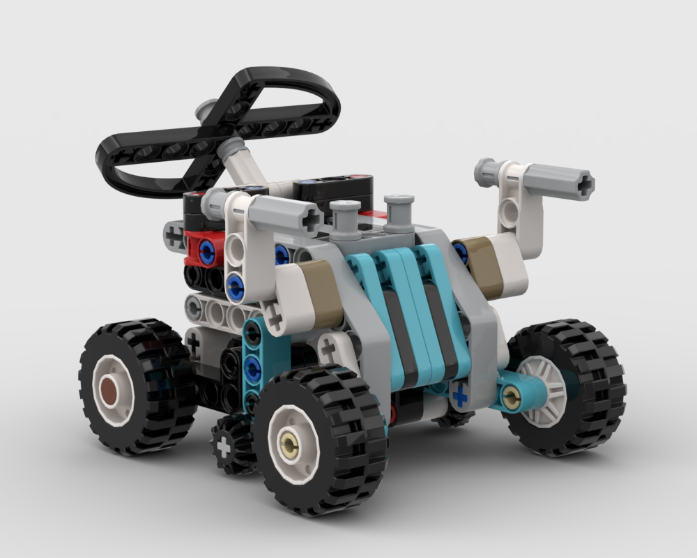 Lego Moc Mars Perseverance Rover 42133 Alternative By Erikgs