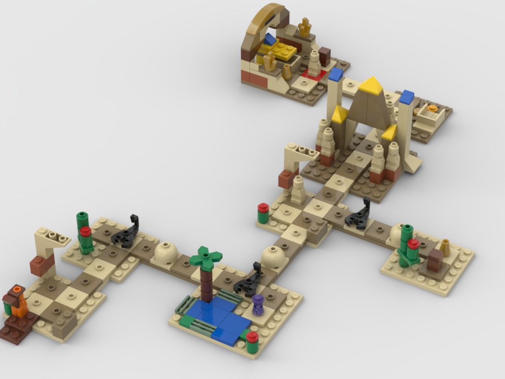LEGO MOC Desert of Maladun by Anthalos | Rebrickable - Build with LEGO