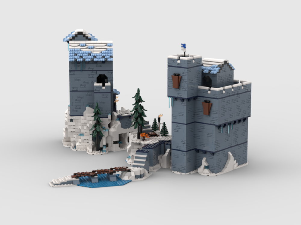 LEGO MOC Snow Guard's Fortress by NS6 | Rebrickable - Build with LEGO