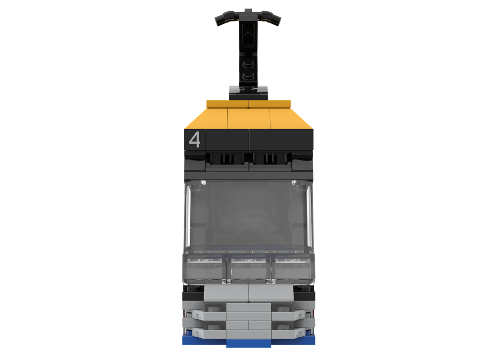 LEGO MOC Tram LVB Leipzig (Solaris Tramino NGT10) [Normal+Motorized ...