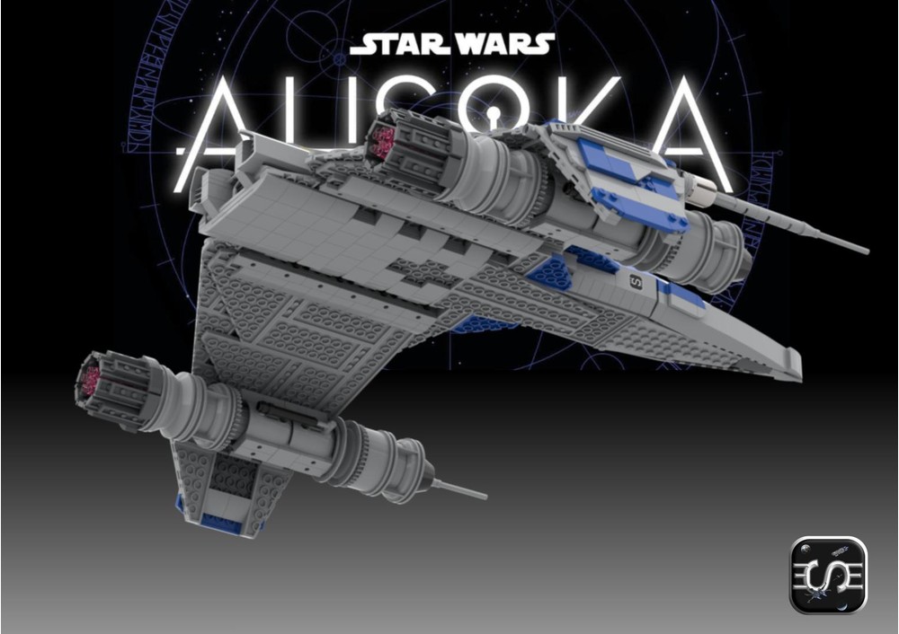 Lego Moc E Wing Starfighter Ucs New Republic By Eventusengineering