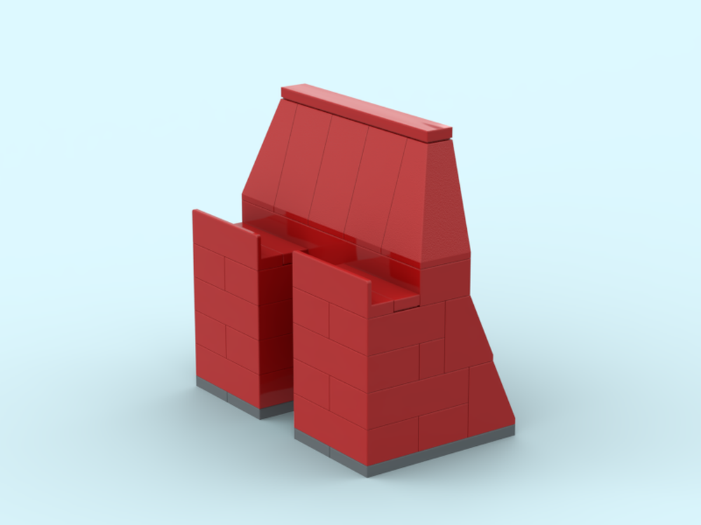 LEGO MOC Phone stand by BrickUniverse | Rebrickable - Build with LEGO