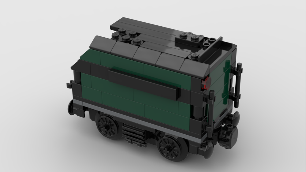 LEGO MOC Motorized tender for 79111 Lone Ranger Constitution Train ...