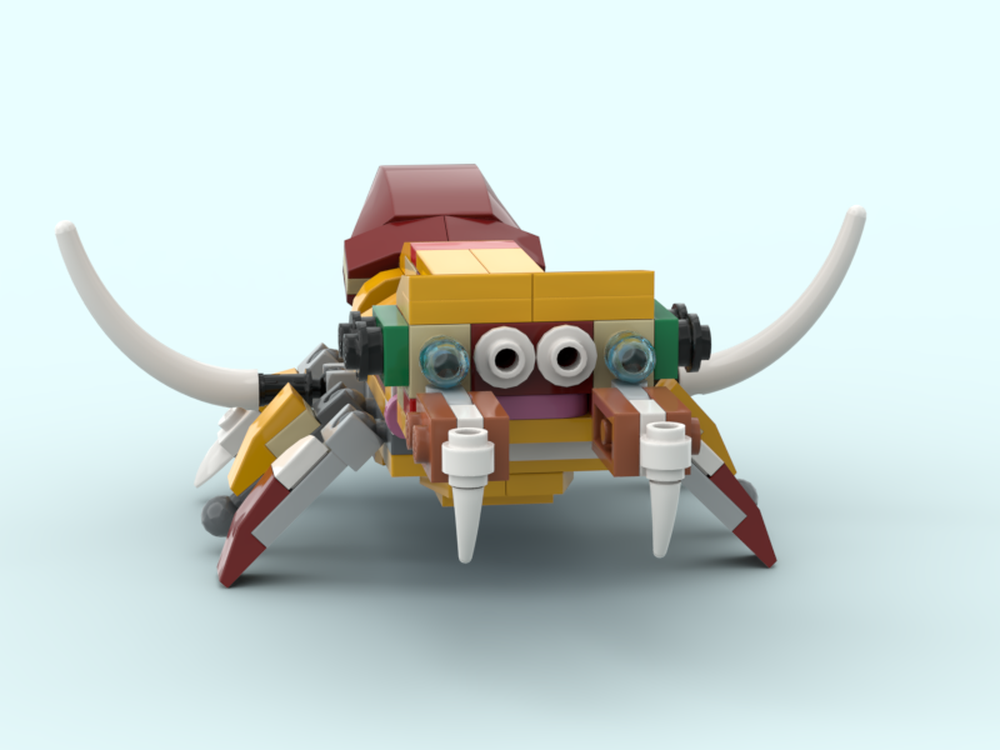 LEGO MOC 31112 Peacock Spider by Pikminfan67 | Rebrickable - Build with ...