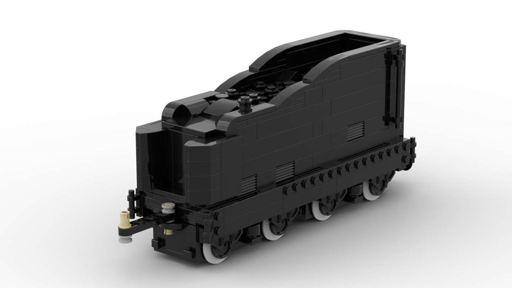 LEGO MOC Tender with two engines by Vinci_strange | Rebrickable - Build ...