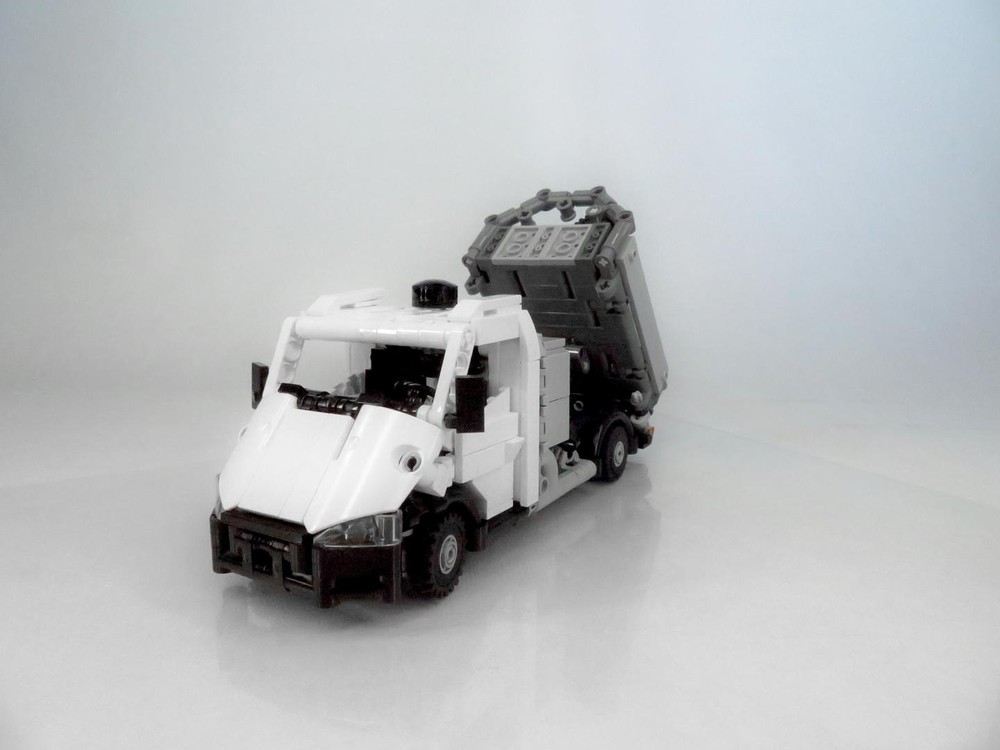 LEGO MOC Tipper Van by Krall | Rebrickable - Build with LEGO