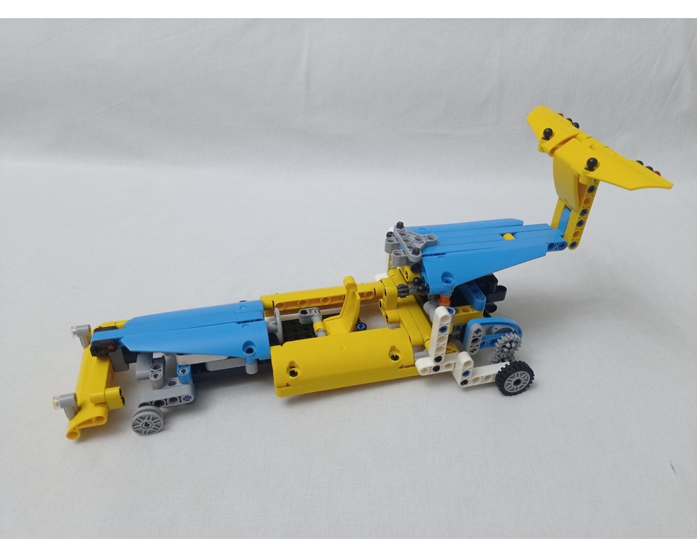 Lego Moc Drag Racer 42074 Alternative By Erikgs Rebrickable Build