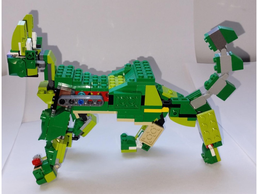 LEGO MOC Posable Feline by Space_Steave | Rebrickable - Build with LEGO