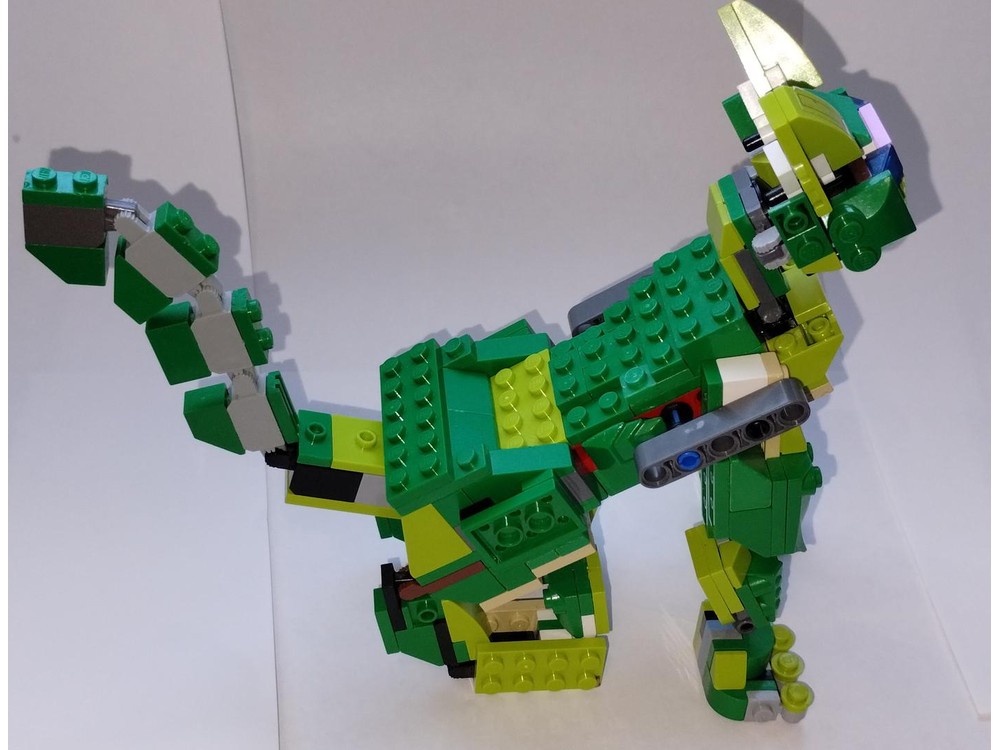 LEGO MOC Posable Feline by Space_Steave | Rebrickable - Build with LEGO