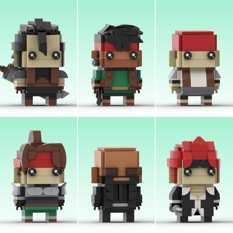 LEGO MOC Final Fantasy VII: Remake Bundle by DrBrickheadz | Rebrickable ...
