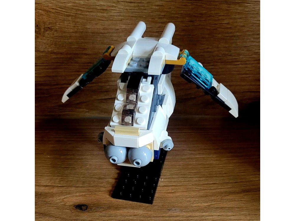 Lego Moc Republic Gunship Unofficial Fan Design And 31134 Alternate
