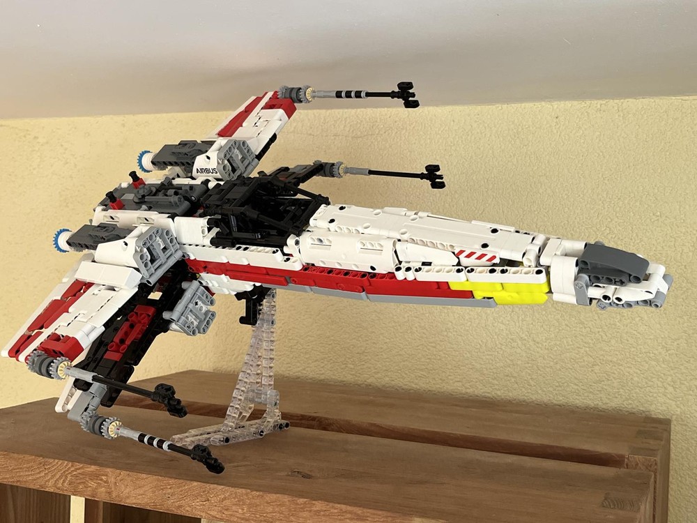 LEGO MOC MOC-149313 Starfighter Transparent Display Stand by mla2 ...