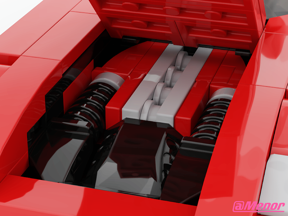 LEGO MOC Ferrari GTC4Lusso by Menor | Rebrickable - Build with LEGO