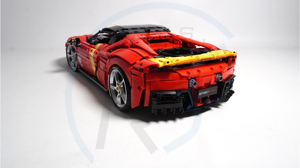 LEGO MOC Ferrari SF90 Stradale ver. 2.0 Assetto Fiorano MOD LeMans ...