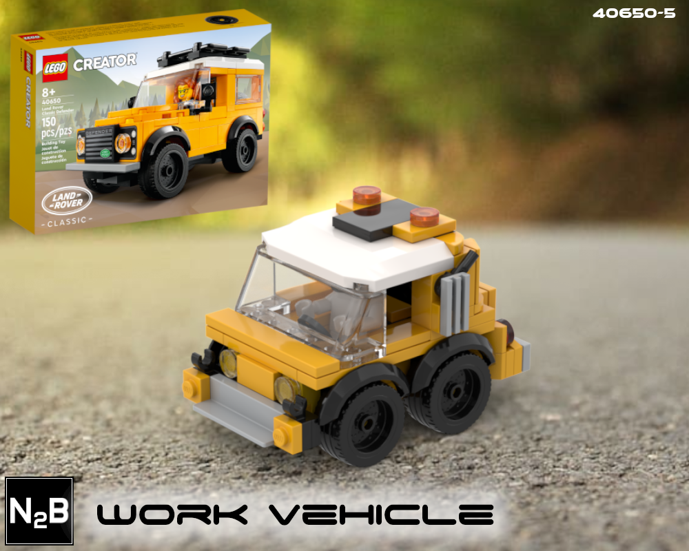 LEGO MOC Work Vehicle - LEGO 40650 alternate build 5 by n2brick ...