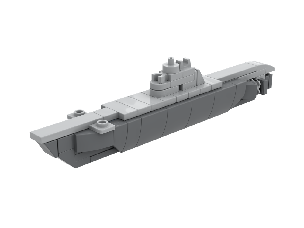 LEGO MOC Type XXI Elektroboot Submarine by The Bobby Brix Channel ...