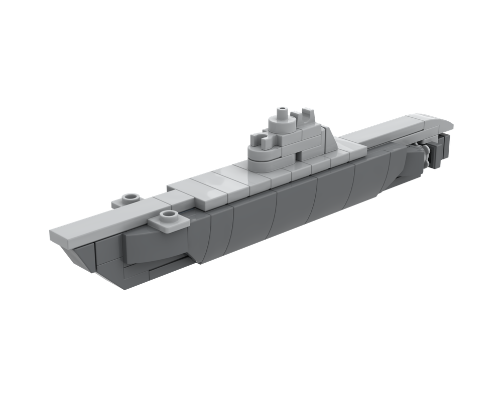 LEGO MOC Type XXI Elektroboot Submarine by The Bobby Brix Channel ...
