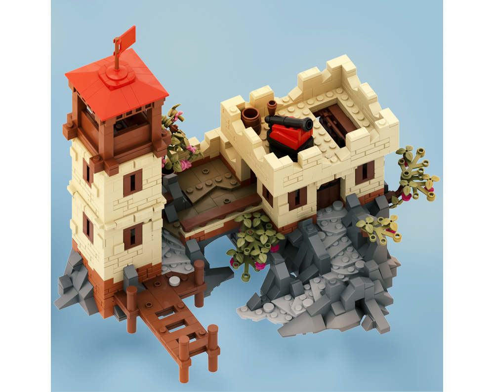LEGO MOC Pirates inspired Imperial Coastal Fort by brick98989 ...